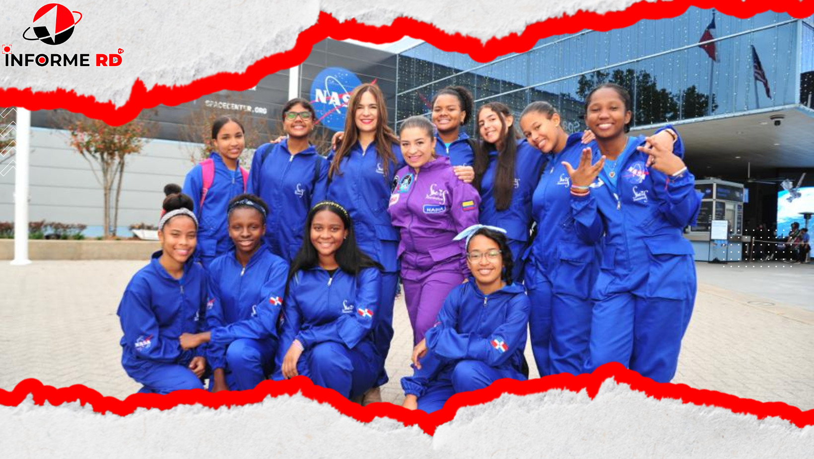 10 jóvenes dominicanas fueron escogidas para conocer la sede de la NASA ...